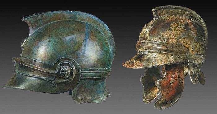 Delapan Jenis Helm Perang Yunani Kuno: Kegel, Korintus, sampai Pilos ...