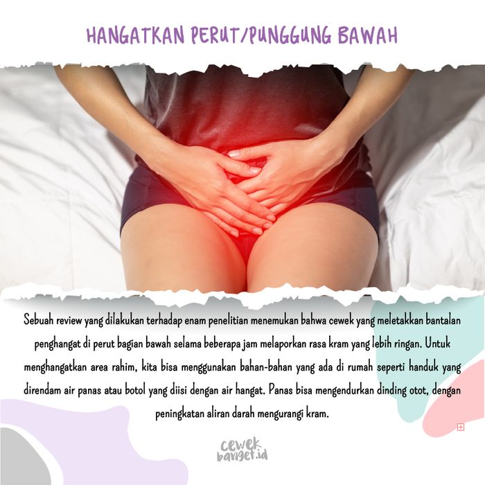 Cara Mudah Atasi Kram Menstruasi Selama di Rumah! Jangan Panik! - CewekBanget