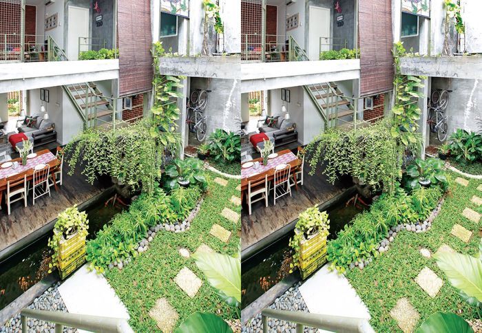 Pasok Udara bagi Rumah Tropis, Ini Cara Optimalkan Void di Ruang Makan ...