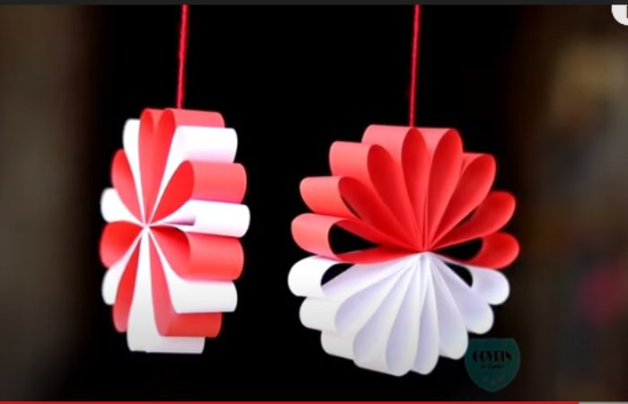 Kreasi Hiasan Kertas Merah Putih Buat Dekor Rumah Sambut HUT RI 2022 ...
