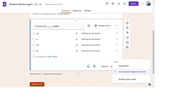 Lima Setting Penting di Google Forms untuk Kebutuhan Survei Perusahaan ...