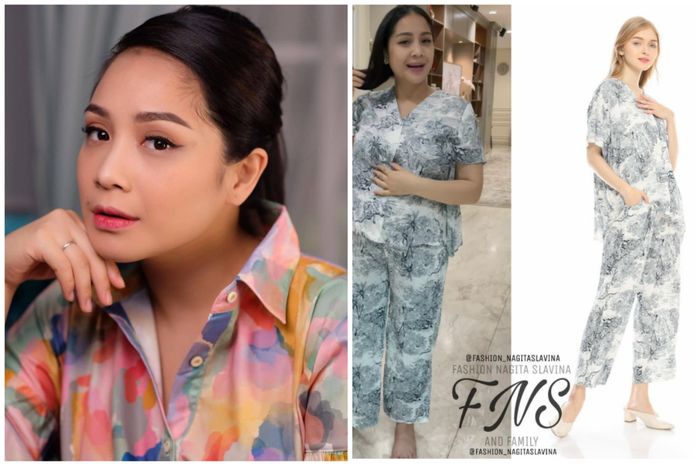 Jadi Terlihat Mahal Dipakai Istri Sultan Andara, Intip Gaya Nagita Slavina Pakai Baju Tidur ...