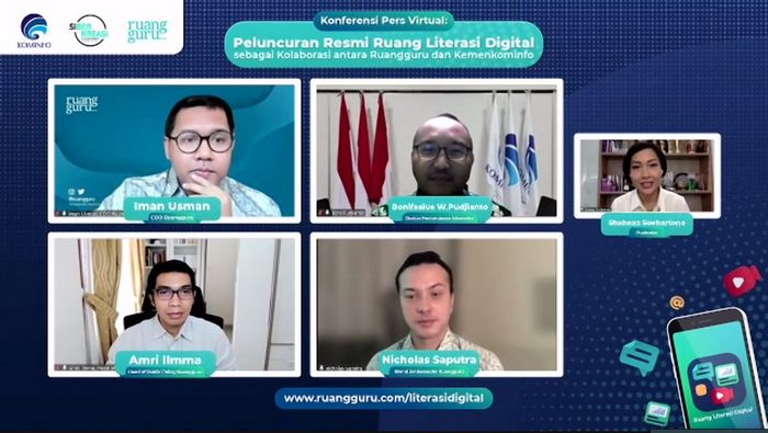 Dukung Kemenkominfo, Ruangguru Luncurkan Ruang Literasi Digital - Info ... Dukung Kemenkominfo, Ruangguru Luncurkan Ruang Literasi Digital - Info ...