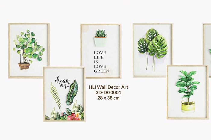 Wall Decor Daun dari Kayu dan Besi Ini Bisa Percantik Dinding Rumahmu ...