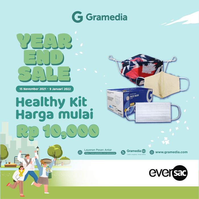 Penghujung Tahun 2021 Semakin Dekat, Gramedia Banjir Promo Berbagai ...