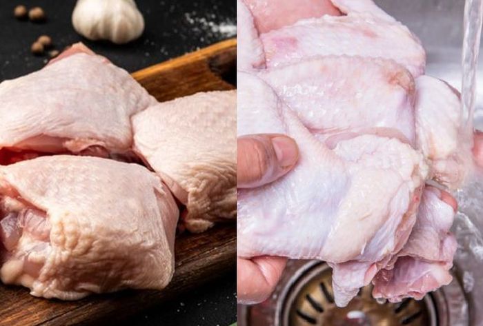 Coba Rendam Daging Ayam dengan Air Hangat Sebelum Dicuci, 10 Menit ...