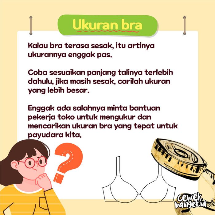 Jangan Salah, Ini 5 Tips Tepat Memilih Jenis Bra untuk Remaja - CewekBanget