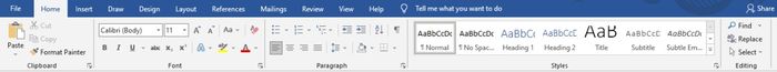 Fungsi Icon Microsoft Word Beserta Gambarnya - Bobo