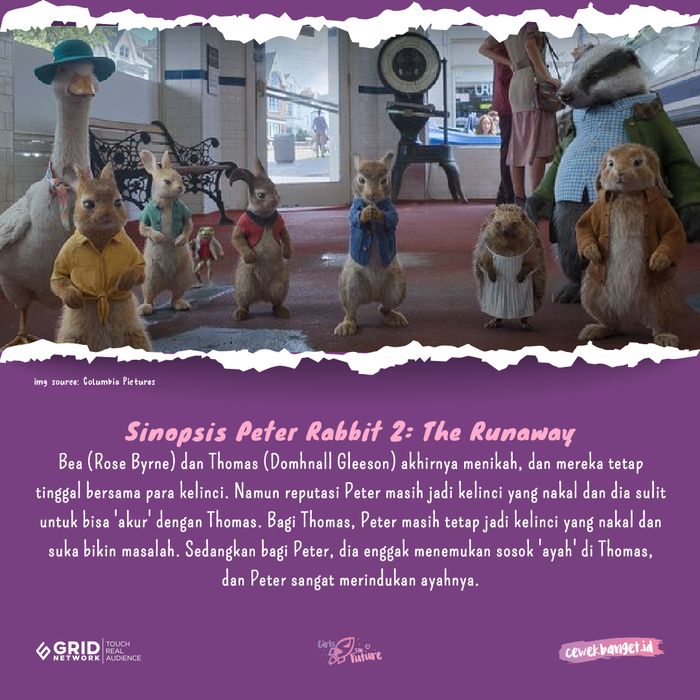 Review Film Peter Rabbit 2: The Runway. Kocak Banget Kelincinya ...