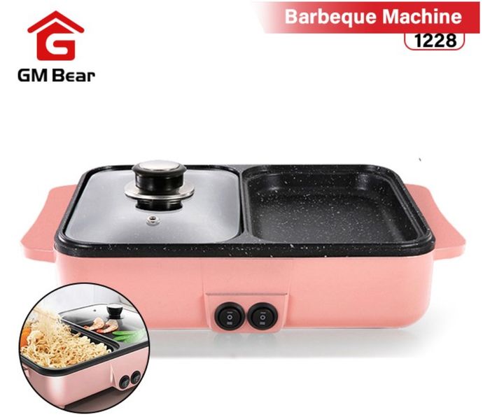 Battle Hotpot Bbq Grill Elektrik Murah Dan Praktis Digunakan Untuk