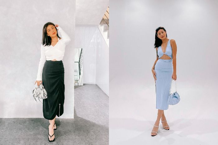 Awkarin Cuek Umbar Body Goals Pakai Mini Dress Ketat Usai Dikabarkan ...