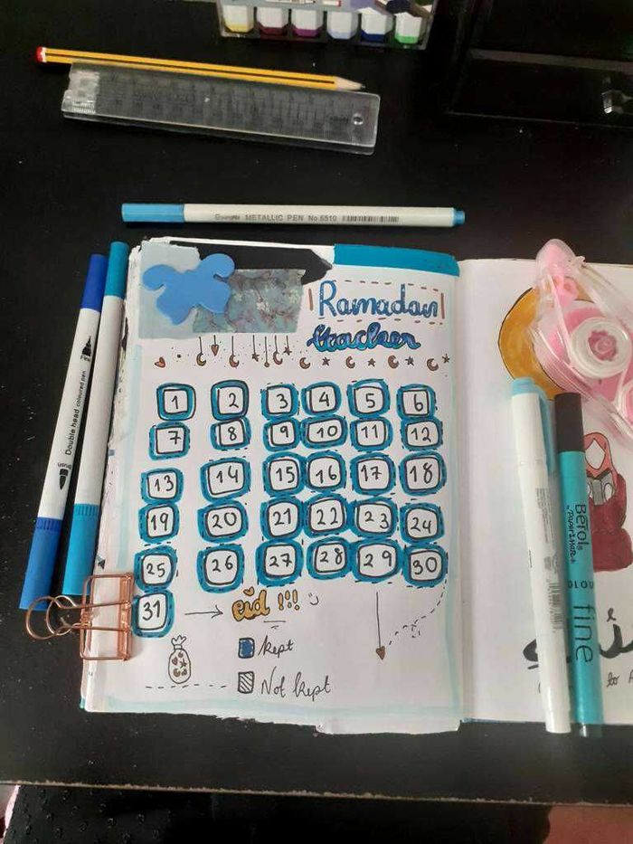 Aesthetic Abis, Ini Dia 3 Ide Jurnal Ramadan yang Gampang Dibuat ...