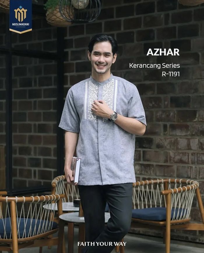 Pilihan Model Baju Muslim Pria untuk Tampil Saat Lebaran - Semua ...