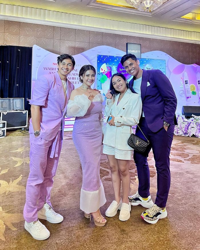 Launching Produk Skincare Barunya, Felicya Angelista Tampil Serasi ...