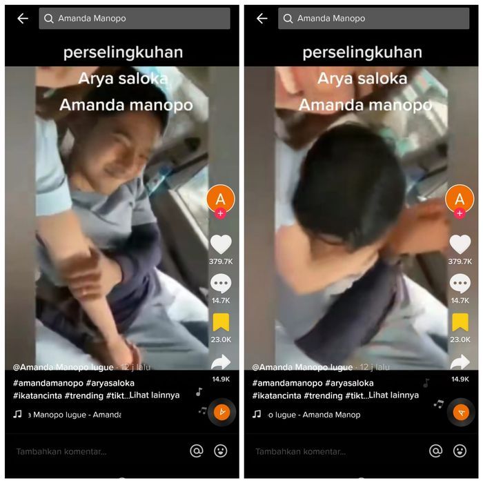 Video Mesra Amanda Manopo dan Arya Saloka Viral, Netizen Ramai Soroti ...