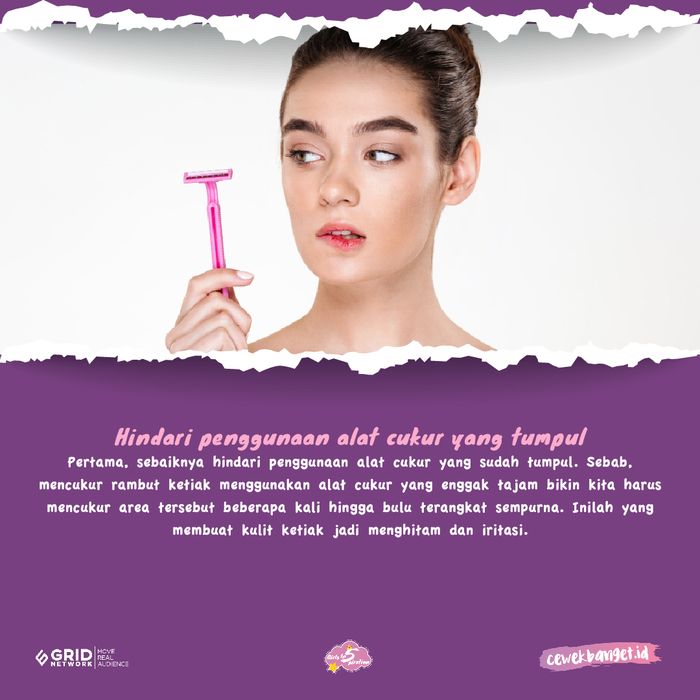Bagaimana Caranya Mencukur Bulu Ketiak Tanpa Bikin Kulit Iritasi ...