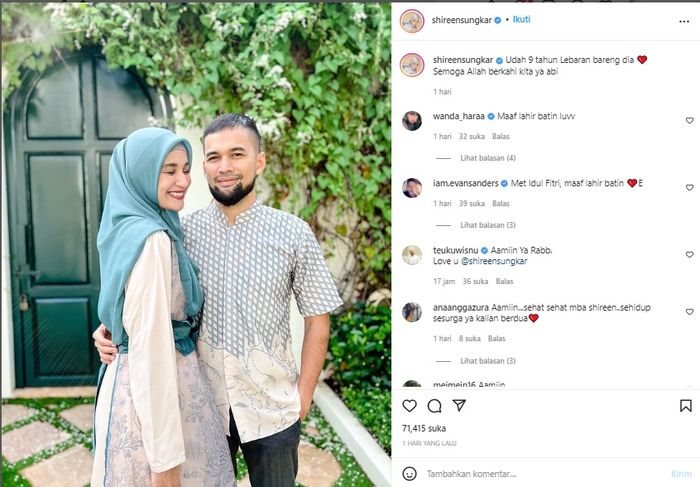 Shireen Sungkar Dan Teuku Wisnu Prewedding