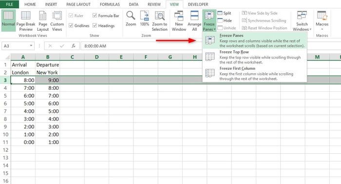 Bagaimana Cara Mengaktifkan Freeze Panes di Excel? - Bobo