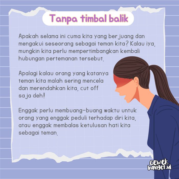 5 Tanda Waktunya Putuskan Hubungan dengan Teman, Udah Keterlaluan ...