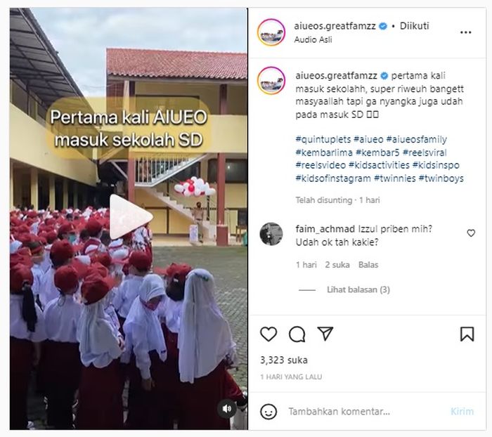 Dulu Viral Wanita Lahirkan Bayi Kembar 5, AIUEO Kini Sudah Besar, Begini Kesan Pertama Masuk ...