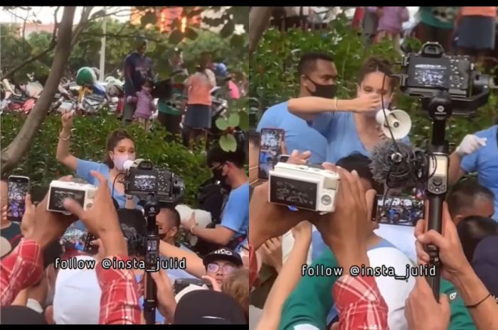 Pilih Punguti Sampah Ketimbang Lenggak-lenggok di Citayam Fashion Week - bangka.sonora.id