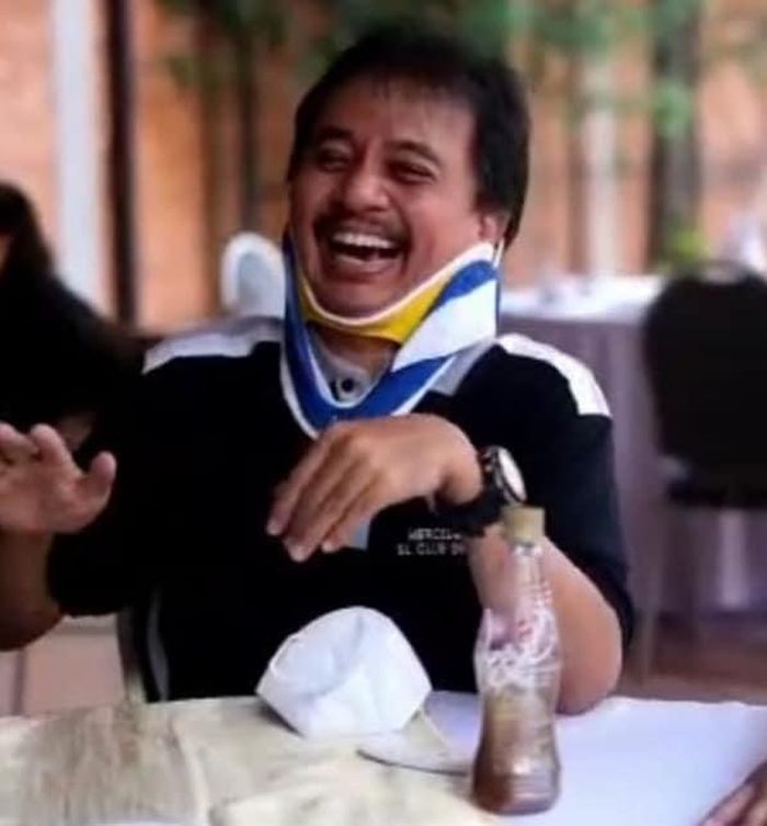 Pantas Roy Suryo Bisa Tertawa Ngakak, Ternyata Jenderal Polisi Bikin Syukuran di Acara Klub ...