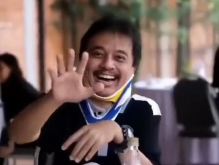 Pantas Roy Suryo Bisa Tertawa Ngakak, Ternyata Jenderal Polisi Bikin Syukuran di Acara Klub ...