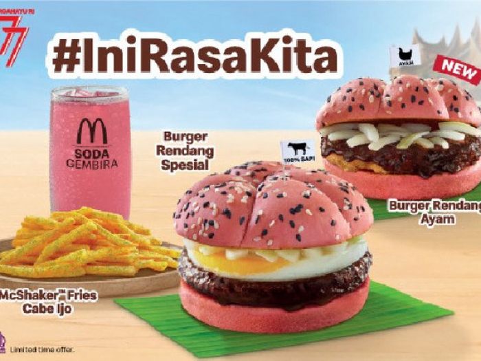 Sambut 17 Agustus-an, McDonald’s Indonesia Luncurkan Rangkaian Menu Ini Rasa Kita 2022 - Semua ...