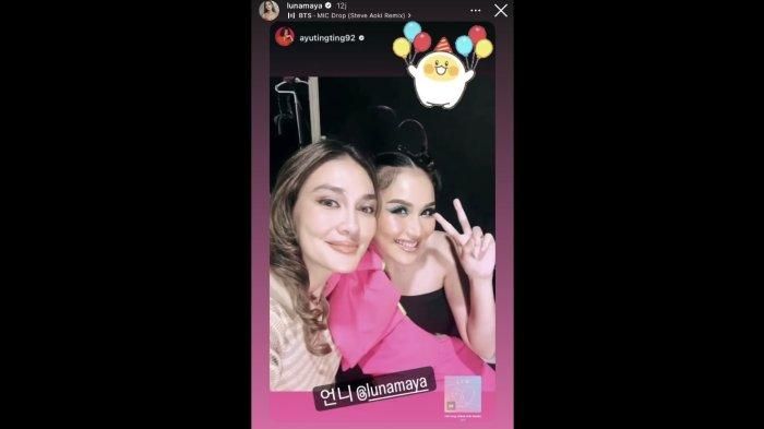 Hubungan Sempat Merenggang Dikabarkan Membaik, Ayu Ting Ting Unggah ... Hubungan Sempat Merenggang Dikabarkan Membaik, Ayu Ting Ting Unggah ...