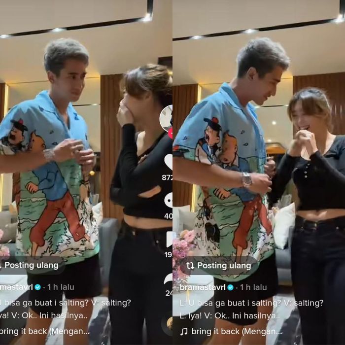 Bikin Salting, Verrel Bramasta Sengaja Buka Baju Dihadapan Livy Renata ...