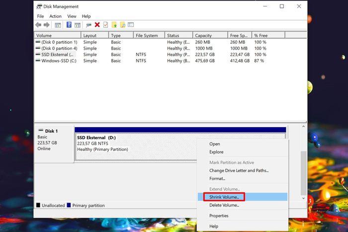 Mudah, Ini Cara Mempartisi SDD/HDD Eksternal Melalui Windows 10 - Semua ...