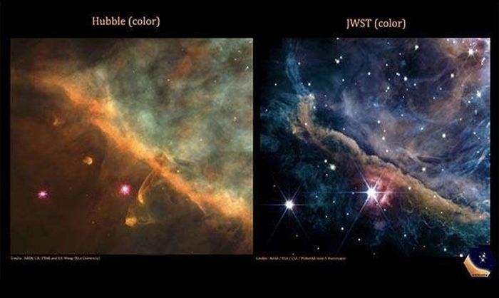 James Webb Singkap Area Pembentuk Planet di Nebula Orion Lebih Detail ...