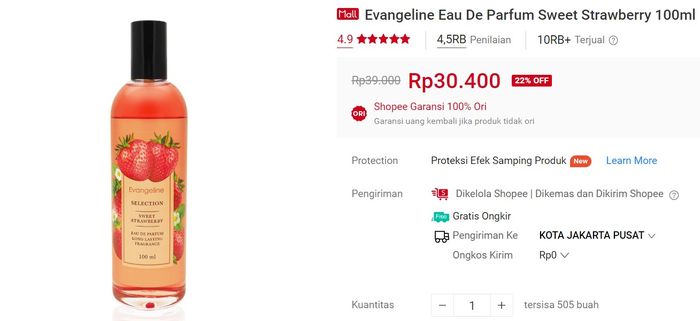 3 Rekomendasi Parfum Aroma Strawberry Murah, Mulai Rp 12 Ribuan ...