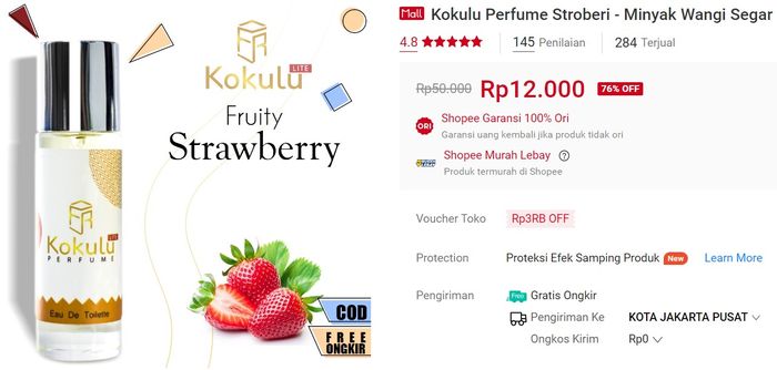3 Rekomendasi Parfum Aroma Strawberry Murah, Mulai Rp 12 Ribuan! - Stylo