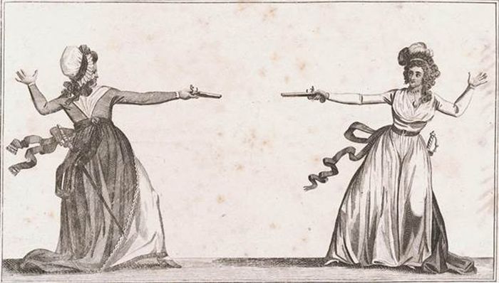 Duel Wanita Teraneh, Saling Telanjang Dada Demi Rebutkan Bunga ...