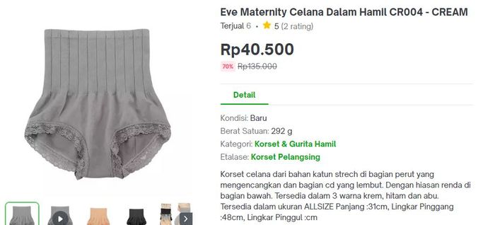 Rekomendasi Celana Dalam Hamil Terbaik dan Harga Murah, Cek di Sini! - Semua Halaman - Nakita