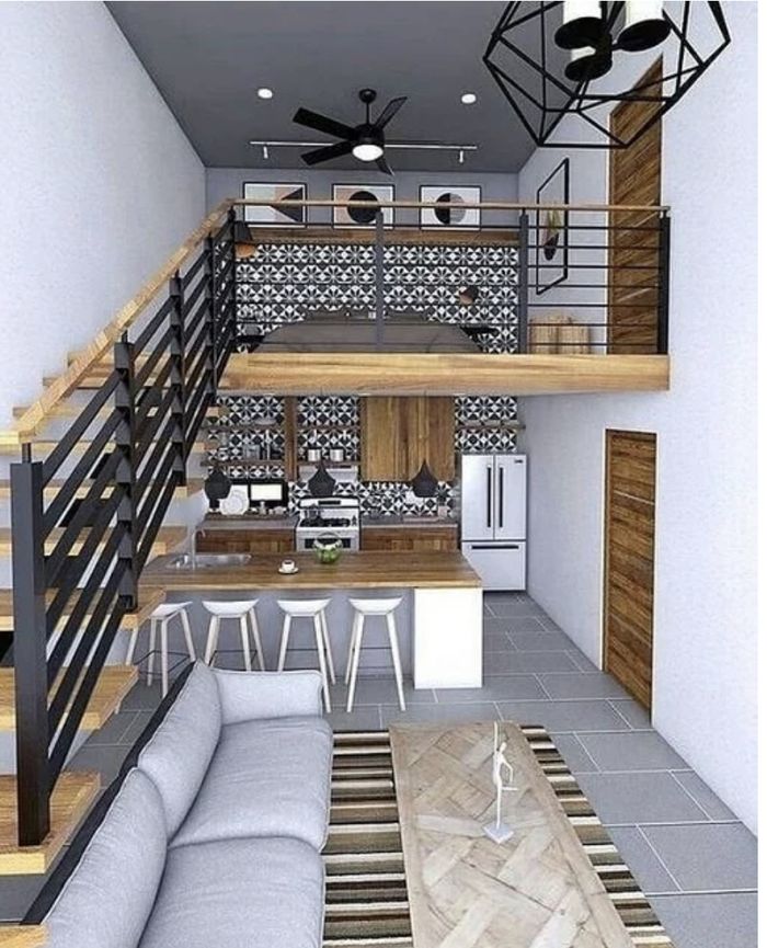 Anti Sumpek! Desain Ruang Tamu dan Dapur Tanpa Sekat Solusi Jitu di ...