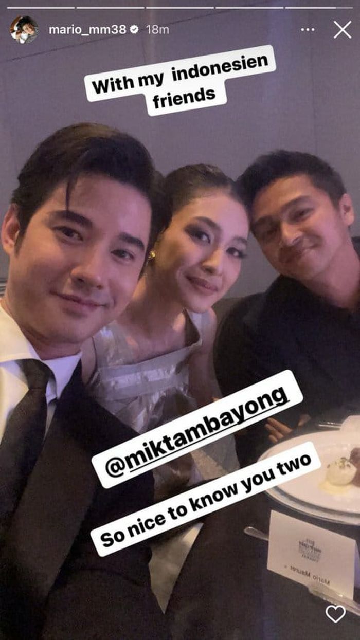 Mikha Tambayong Raih Asia Wide Awards, Unjuk Keakraban dengan Mario ...