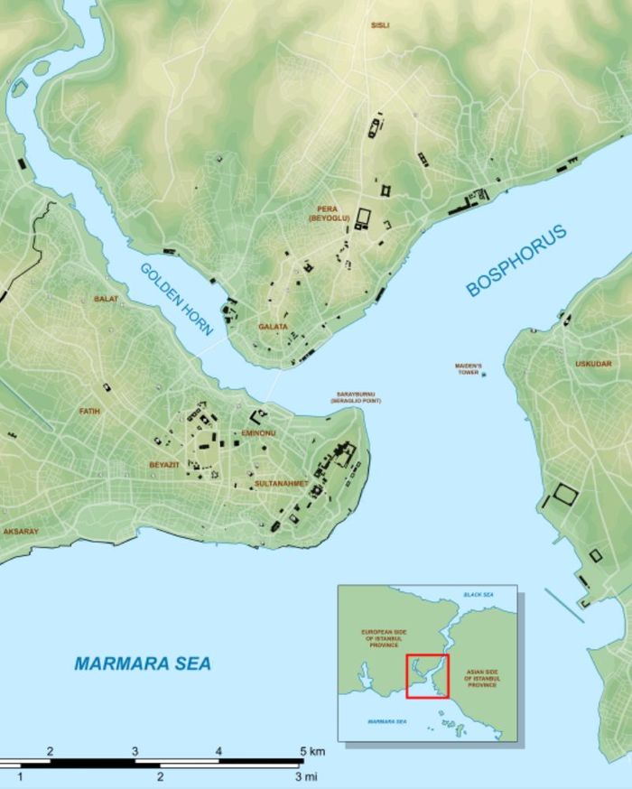 Rantai Besar Konstantinopel, Penghalau Musuh Kekaisaran Romawi Timur ...