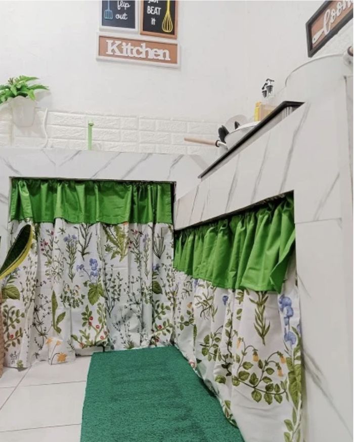 Banyak Tetangga Masih Tak Percaya, Kain Penutup Ini Jadi Rahasia Desain Dapur Minimalis Agar ...