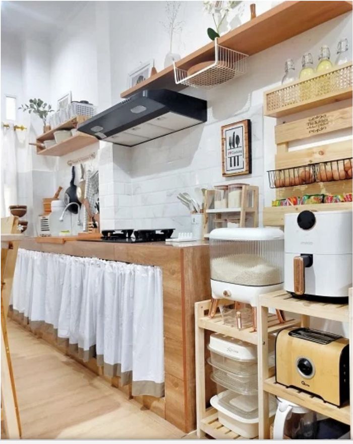 Banyak Tetangga Masih Tak Percaya, Kain Penutup Ini Jadi Rahasia Desain Dapur Minimalis Agar ...