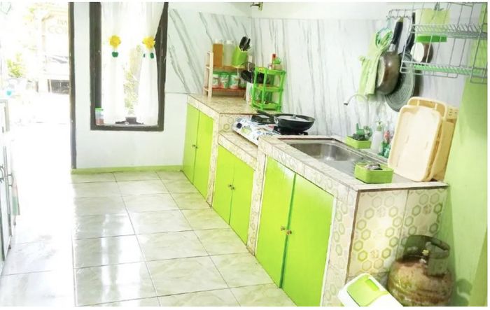 Ibu-ibu Arisan Ketagihan Main ke Rumah, Desain Meja Dapur Cor Lurus ...