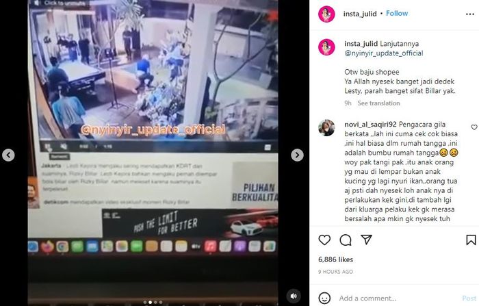 Rizky Billar Tak Bisa Mengelak! Terungkap Rekaman CCTV saat Lempar Bola Biliar ke Lesti Kejora ...