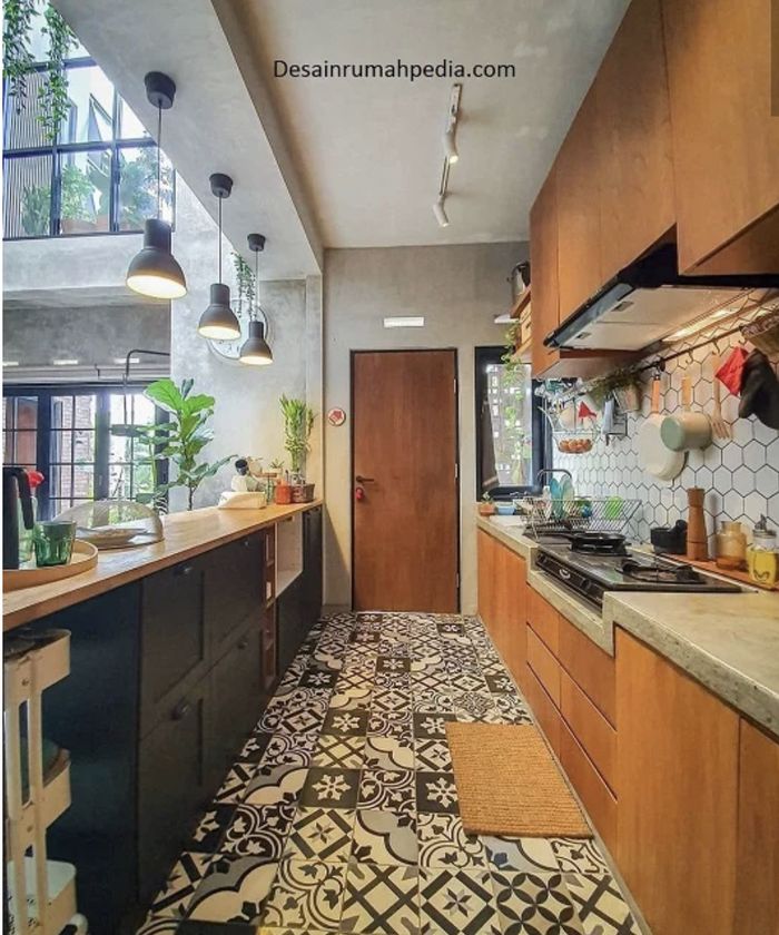 Unik Nan Magis! Desain Dapur Minimalis Berbalut Gaya Tradisional Jawa ...
