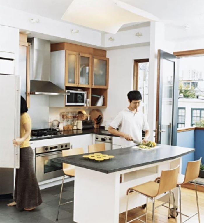 Coba Ganti dengan Material Kokoh Ini, Desain Meja Dapur Rumah Minimalis ...