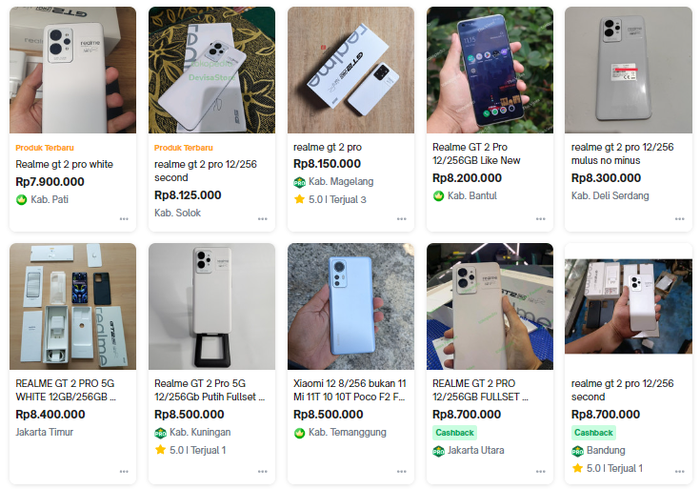 Harga HP Second Realme GT 2 Pro 12/256GB Oktober 2022, Turun Rp 2 ...