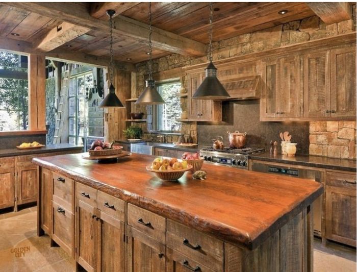 Jadi Tempat Ngobrol Kesayangan Ibu-ibu, Desain Dapur Kayu Minimalis ...