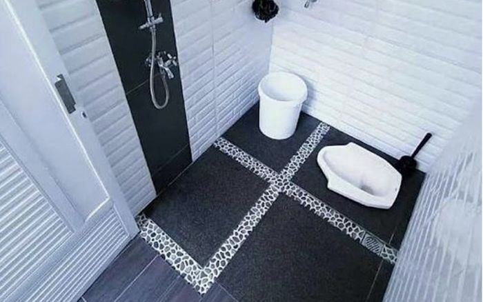 Masih Banyak Dicari Ibu-ibu, Desain Kamar Mandi Modern WC Jongkok Tetap ...