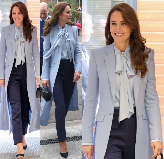 Berkunjung ke Irlandia Utara, Kate Middleton Tampil Manis dengan Coat ...