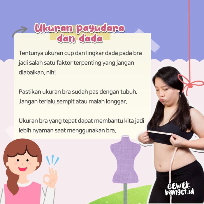 Mau Beli Bra? Cewek Wajib Perhatikan 4 Hal Ini Saat Pilih Bra ...